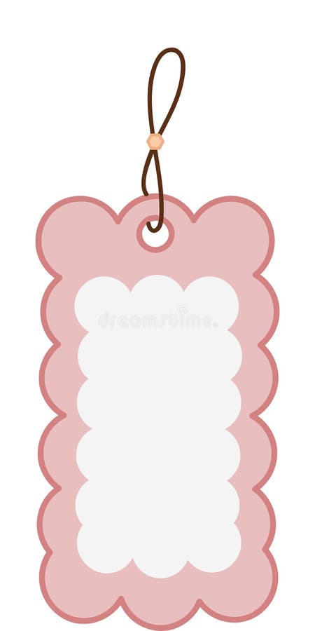 Blank Gift Box Tags or Sale Shopping Labels with Rope Stock Vector ...