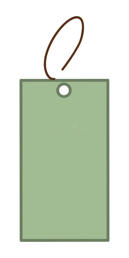 Blank Gift Box Tags or Sale Shopping Labels with Rope Stock Vector ...