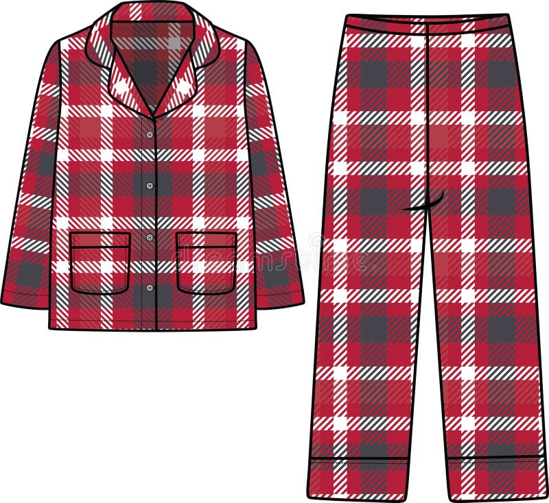 MEN and BOYS SLEEP WEAR TEE and PAJAMA SET Stock Vector - Illustration ...