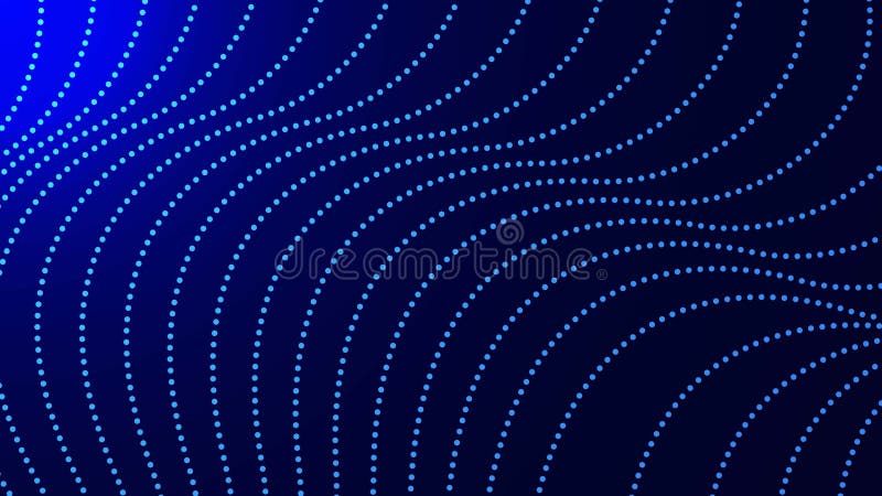 Abstract Big Data Digital Network Connection Concept on Blue Background ...