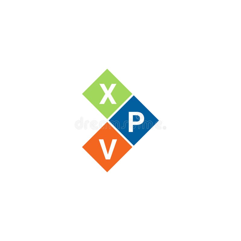 Letter Logo Xvp Company Logo Design Stock Vector - Illustration of ...