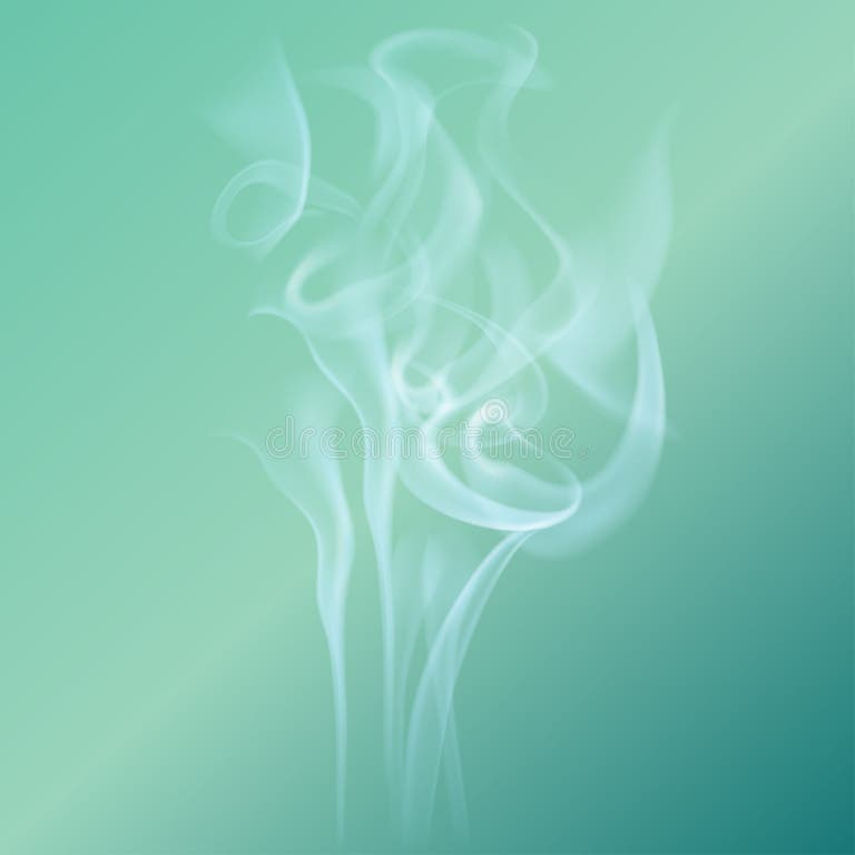 Abstract Smoke on Gem Jade Color Background Stock Vector - Illustration ...
