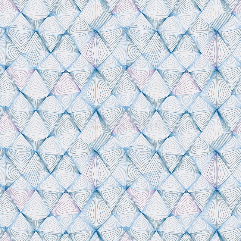 Seamless Colorful Diamond Pattern and 3D Illusion Geometric Texture ...
