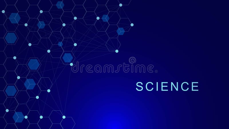 Abstract Science and Technology Concept Background Stock Vector ...