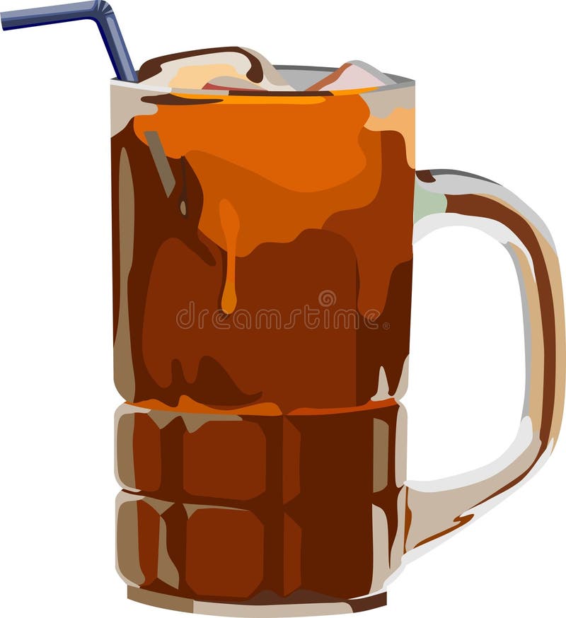 Ice Tea Drink Beverage Vector Stock Vector - Illustration of cafe ...