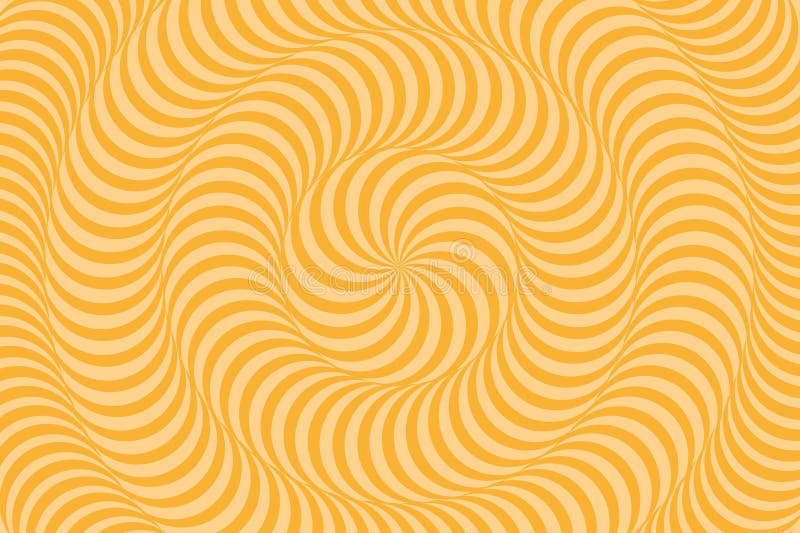 Abstract Optical Illusion Spiral Background Stock Illustration ...
