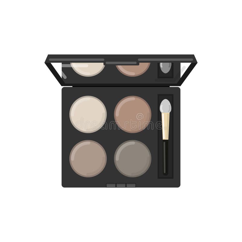 Eye Shadow Palette Icon. Beauty Industry. Professional Facial Makeup ...