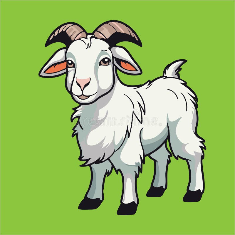 Goat Animal Design, Vector Illustration Eps 10. Goat Icon Stock Vector ...