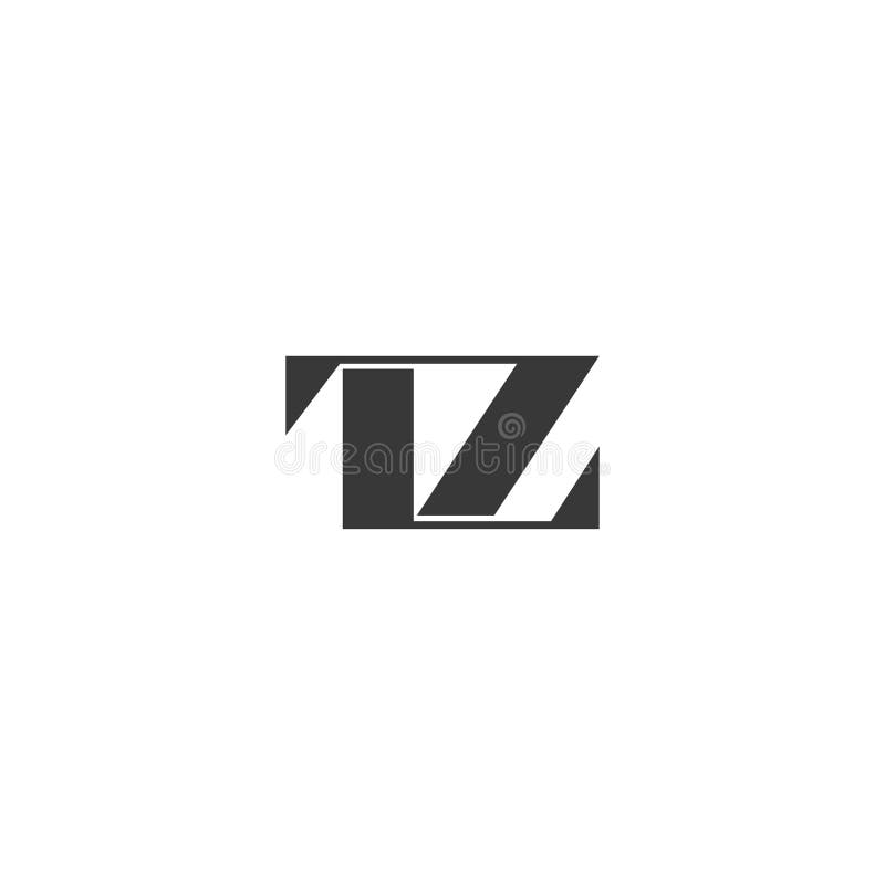 Alphabet Initials Logo ZL, LZ, Z and L Stock Vector - Illustration of ...