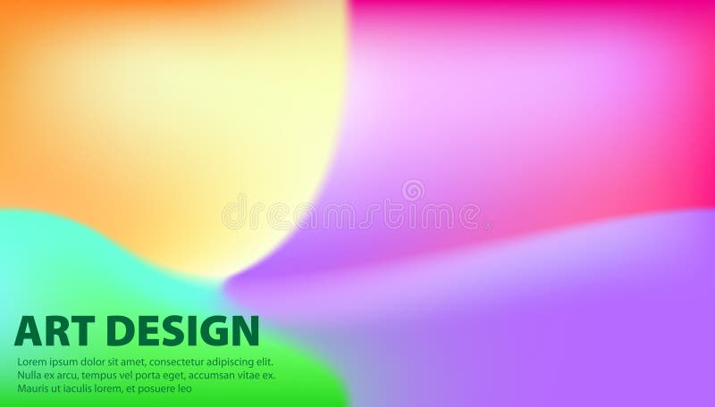 Set Gradient Abstract Background with Liquid and Vibrant Color. Eps ...