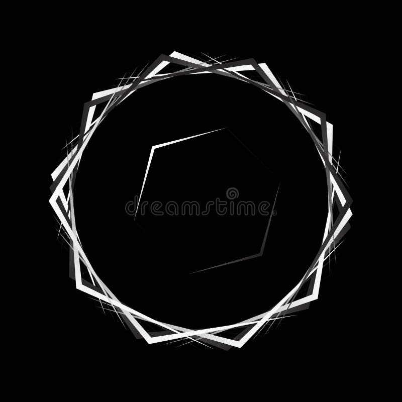 Abstract Floral Grow Silver Art Design Stock Illustration ...