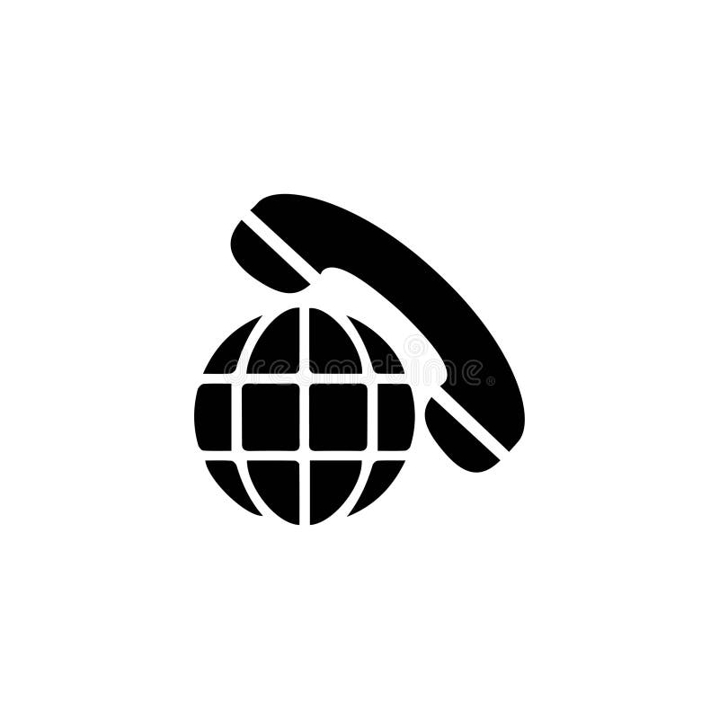 Telephone Icon, Simple Contact Us Icons Set. Universal Contact Us Icons ...