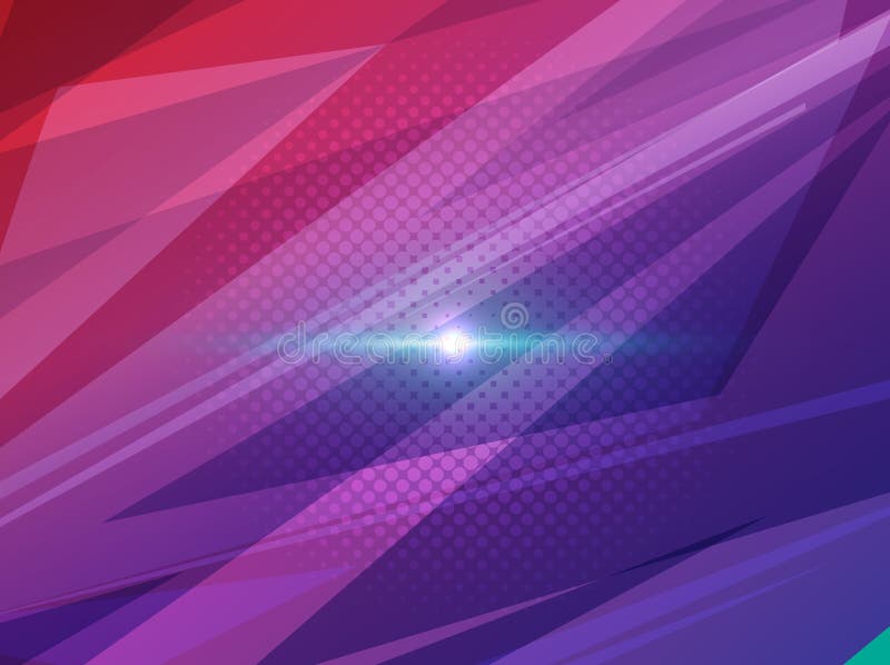 Abstract Color Geometric Flare Lighting Background_016 Stock Vector ...