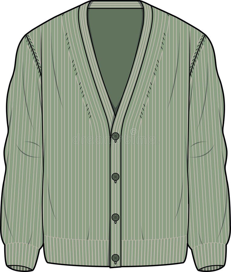 Cardigans Men Stock Illustrations – 85 Cardigans Men Stock ...