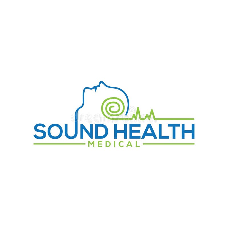 Sound Health logo stock vector. Illustration of audio - 277883226