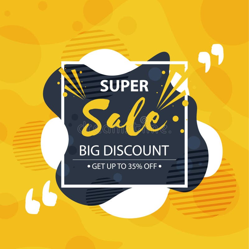 Abstract Colorful Super Sale Modern Background. Vector Illustration ...