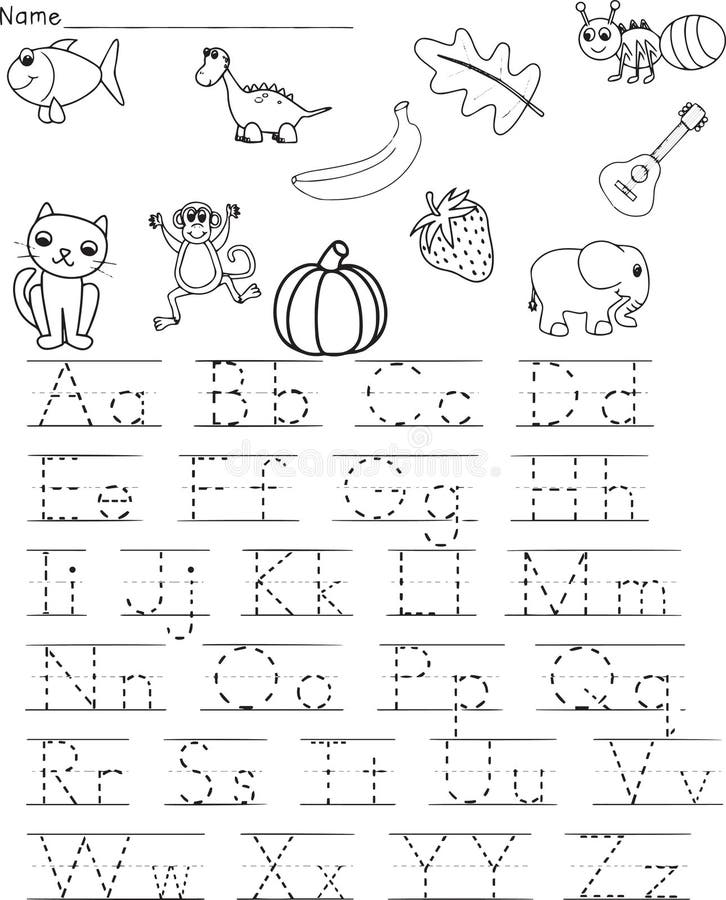 Alphabet Handwriting Practice for Kids , Handwriting Practice, Pen ...