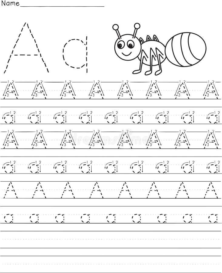 Alphabet Handwriting Practice for Kids , Handwriting Practice, Pen ...