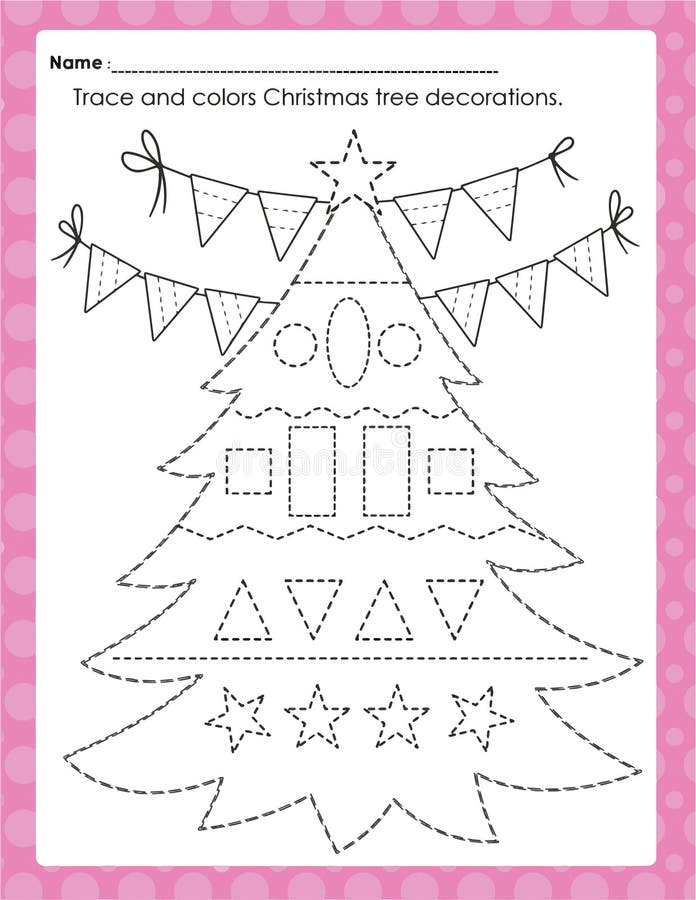 Hand Drawn Tracing Worksheets for Kids Pencontrol and Handwriting ...