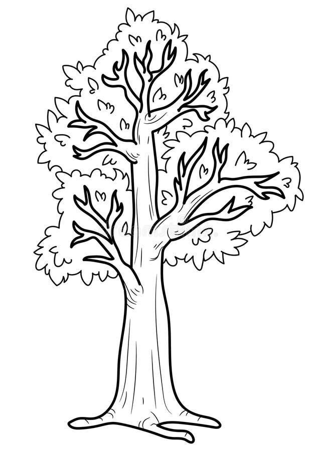 Free Coloring Pages Apple Trees