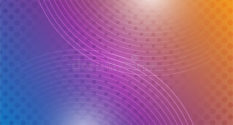 Abstract Color Circle Line Background_02 Stock Vector - Illustration of ...