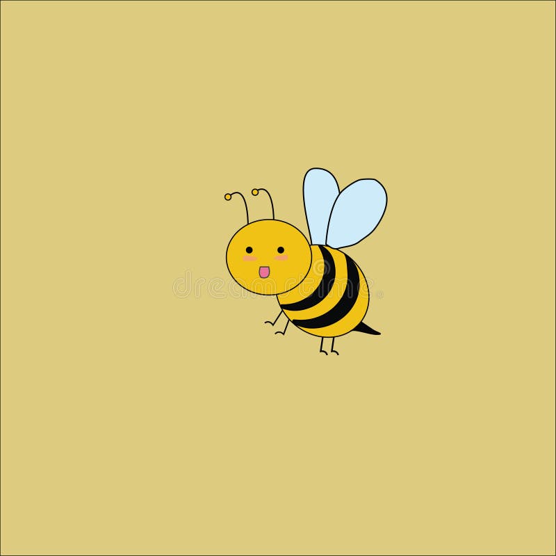 Honey Bee Vector Illustrator Jpg Stock Illustration - Illustration of ...