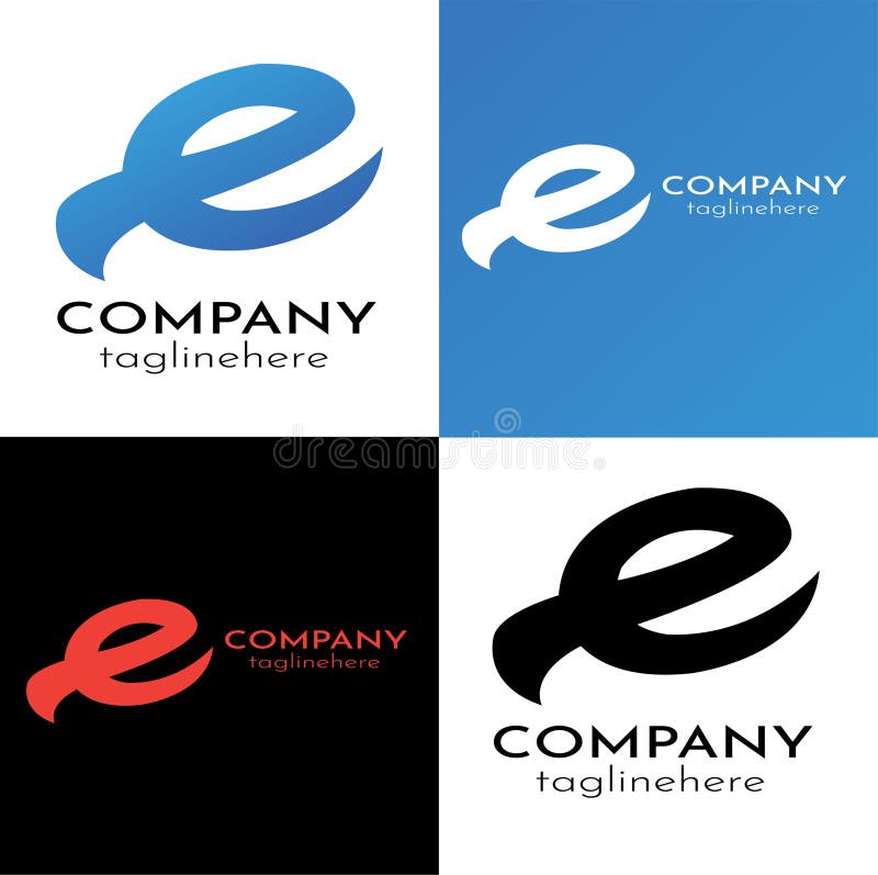 E Letter Logo and Symbol Vector Template Premium Vector Stock Vector ...
