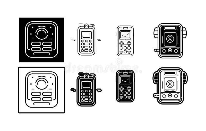 Simple Line of Cell Phone Vector Icon,Mobile Phone Line Icon,Vector ...