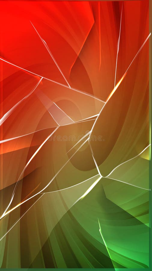 Abstract Color Broken Glass Mobile Wallpaper_03 Stock Vector ...
