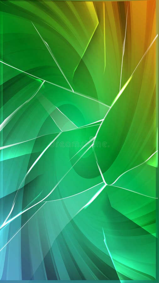 Abstract Color Broken Glass Mobile Wallpaper_014 Stock Vector ...