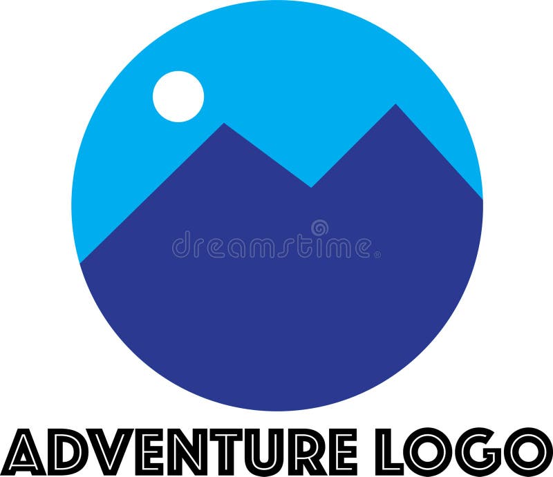Abstract Logo of Adventure. Stock Vector - Illustration of happy ...