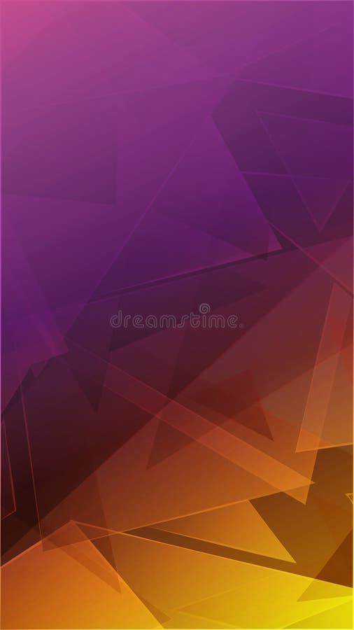 Abstract Color Polygon Mobile Wallpaper_021 Stock Vector - Illustration ...