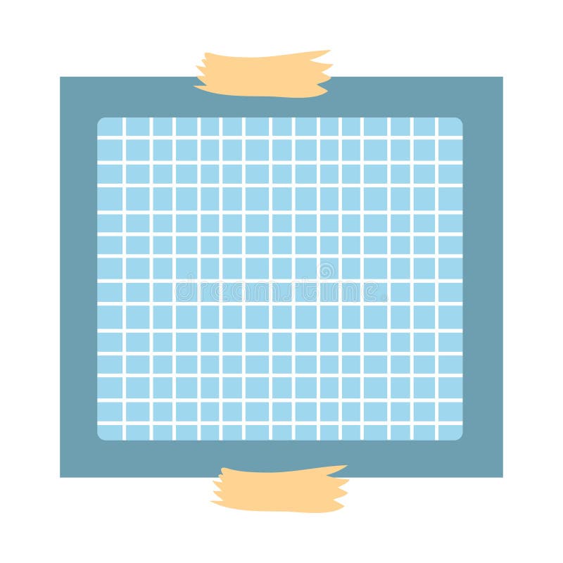 Colored Sticky Notes Paper Illustration. Stock Vector - Illustration of ...