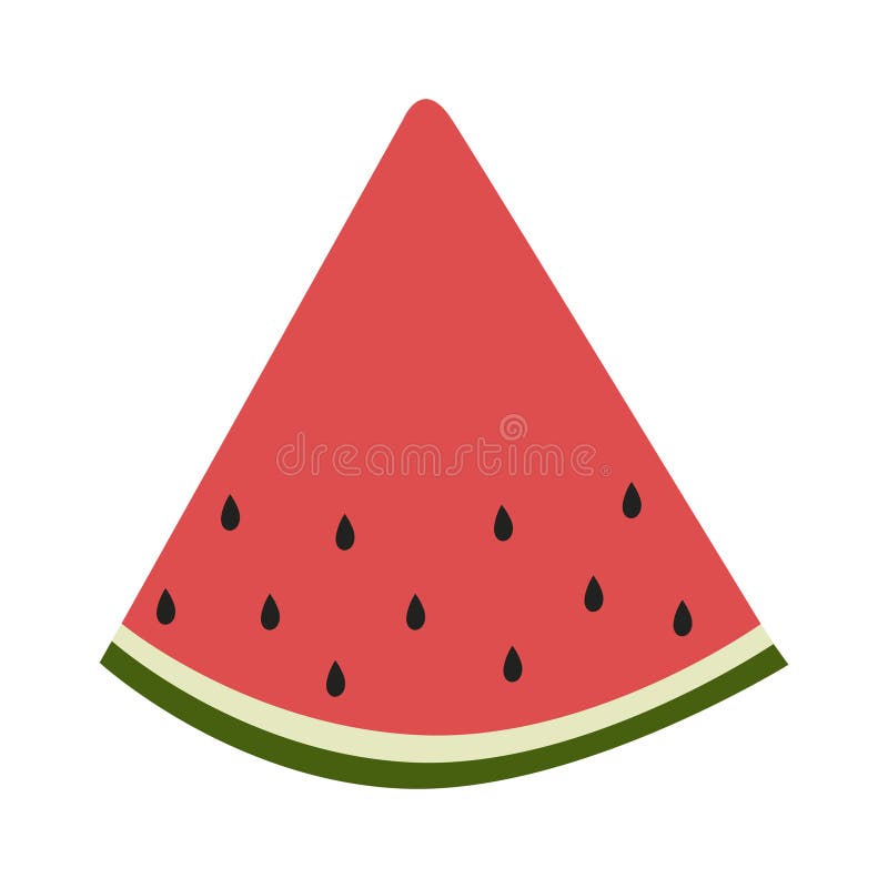 Watermelon Triangles Stock Illustrations – 110 Watermelon Triangles ...