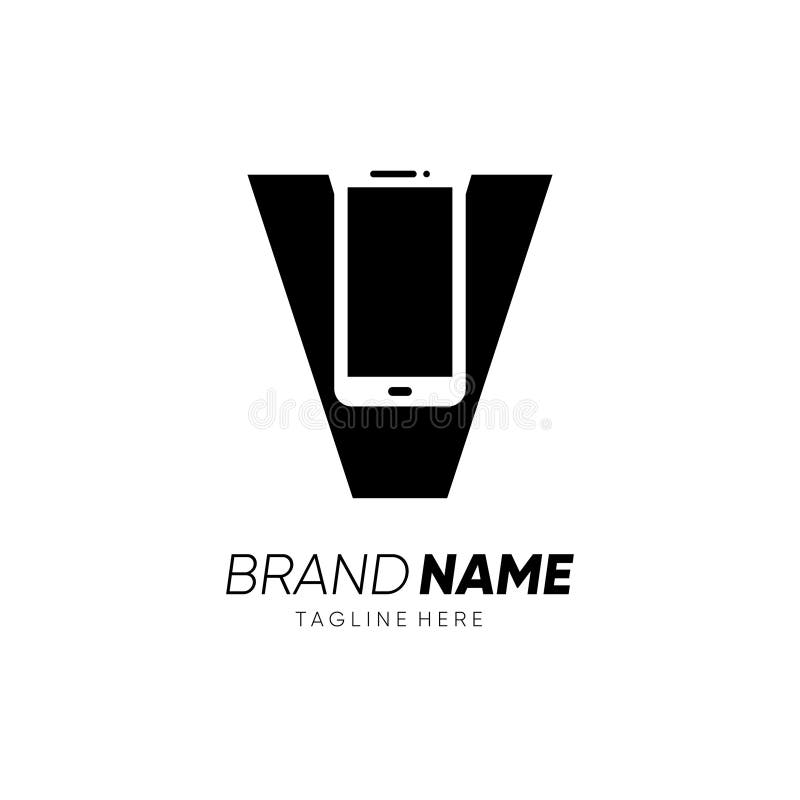 Handphone Logo Design Modern, Minimalist, Monogarm Urban Streetwear