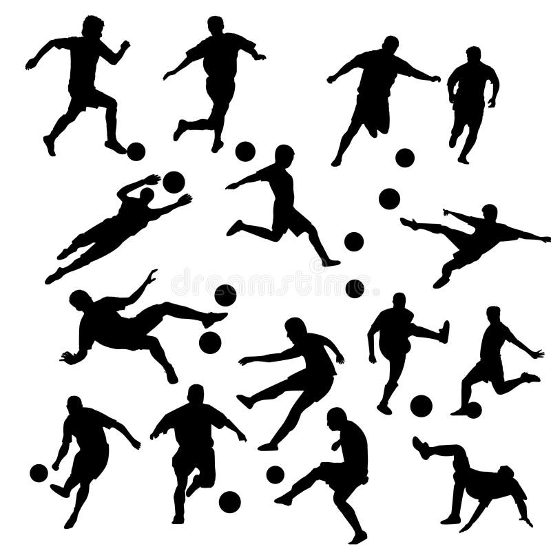 Futsal Silhouette Stock Illustrations – 116 Futsal Silhouette Stock ...