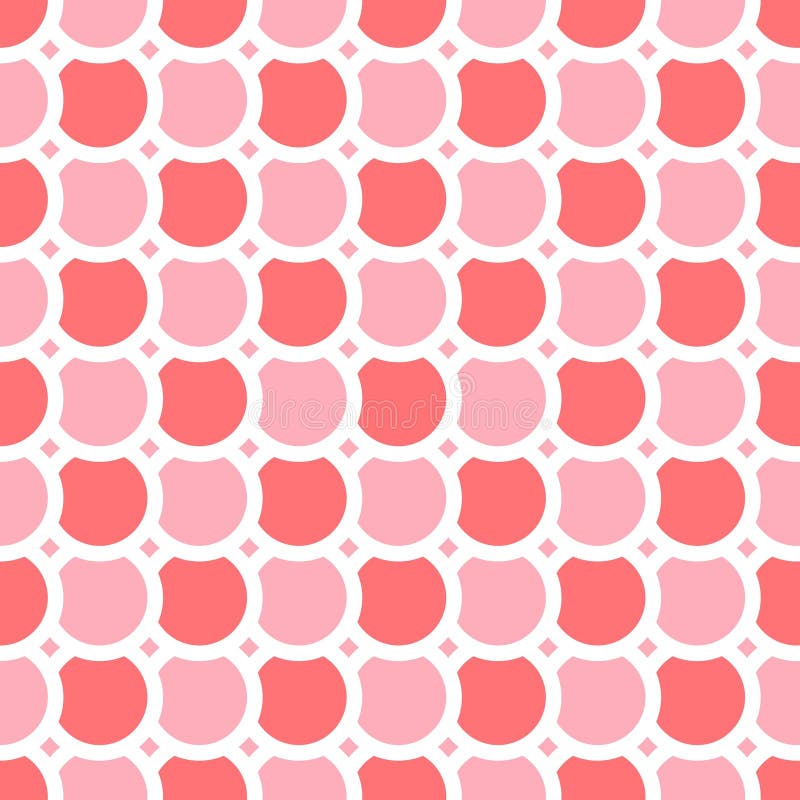 Abstract Circle Marine Theme Style Seamless Pattern Background. Stock ...