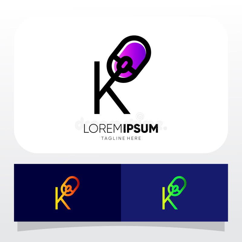 Icon Letter K Computer Logo Stock Illustrations – 1,084 Icon Letter K ...