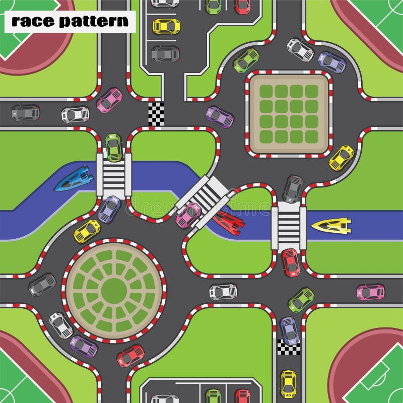 Cartoon Racing Map Stock Illustrations – 164 Cartoon Racing Map Stock ...
