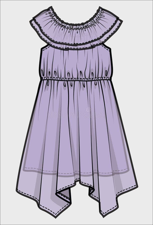 Frilly Dress Stock Illustrations – 479 Frilly Dress Stock Illustrations ...