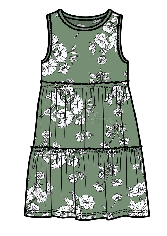 Frilly Dress Stock Illustrations – 479 Frilly Dress Stock Illustrations ...