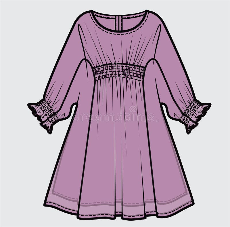 Frilly Dress Stock Illustrations – 479 Frilly Dress Stock Illustrations ...