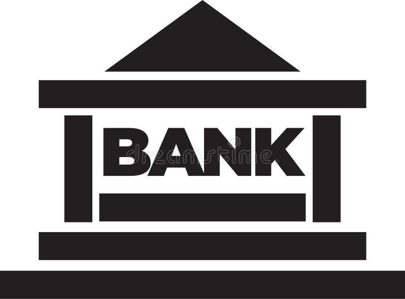 Bank Icon. Bank Logo. Concept of Finance, Investment and Money Saving ...