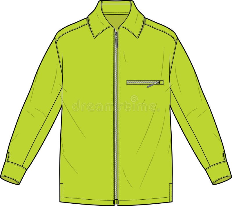 Unisex Wear Dress Shirt Vector Stock Vector - Illustration of dress ...