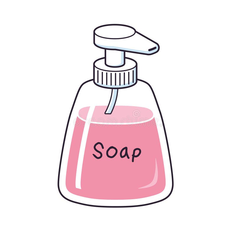 Pink Soap Bottle Stock Illustrations – 2,477 Pink Soap Bottle Stock ...