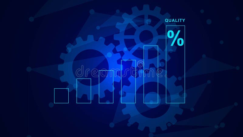 Quality Control Levels Growth. Process To the Maximum Quality Stock ...
