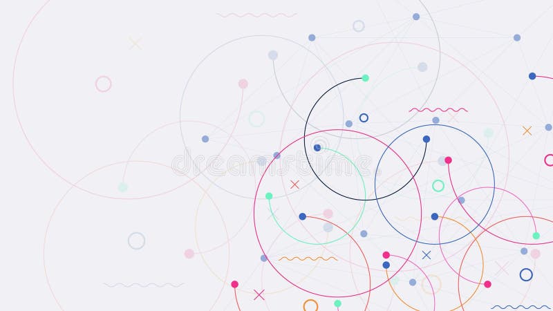 Global Communication Technology Concept with Lines Connection. Stock ...