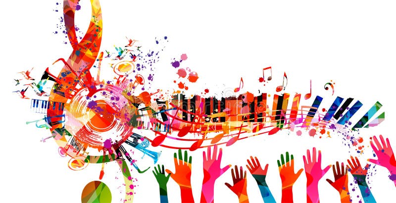 Colorful G Clef Stock Illustrations – 258 Colorful G Clef Stock ...