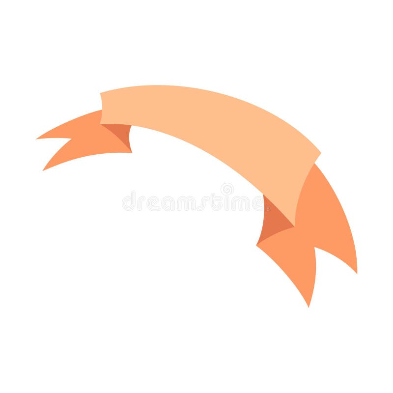 Vintage Ribbon Banners. Flat Vector Ribbons Banner Isolated Background ...