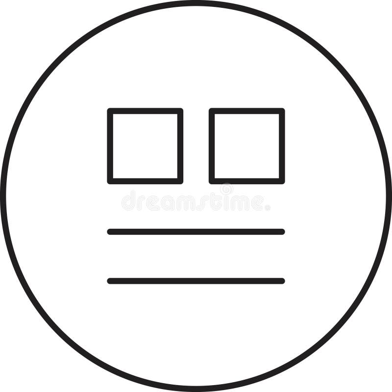 Menu Which Can Easily Edit or Modify Stock Illustration - Illustration ...